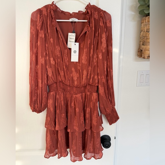 Socialite | Dresses | Socialite Terracotta Long Sleeve Dress | Poshmark